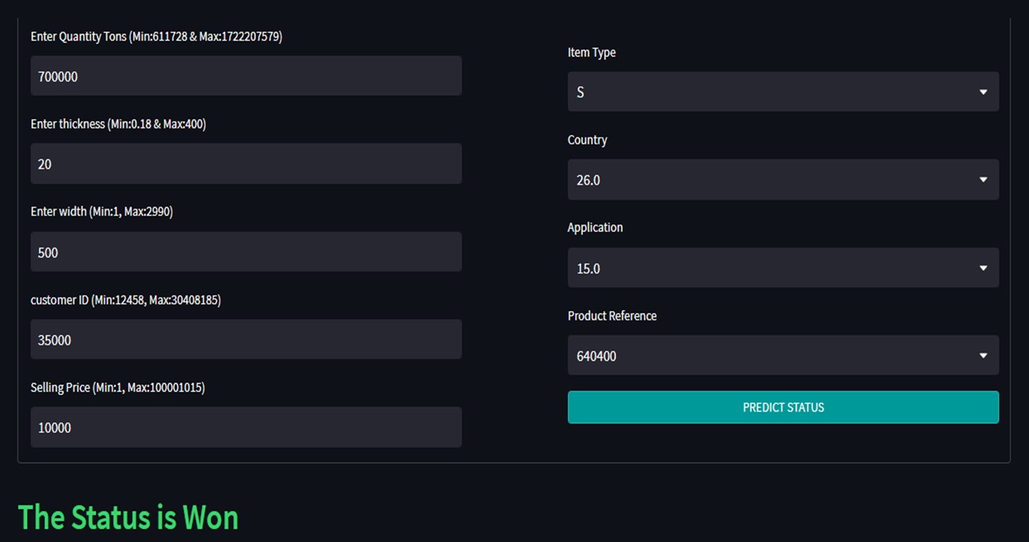 GitHub - Saradhaperumal/Industrial-Copper-Modelling: Creating ...