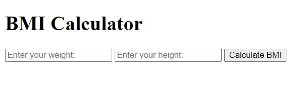 BMI Calculator · Issue #138 · PEC-CSS/graveyard · GitHub