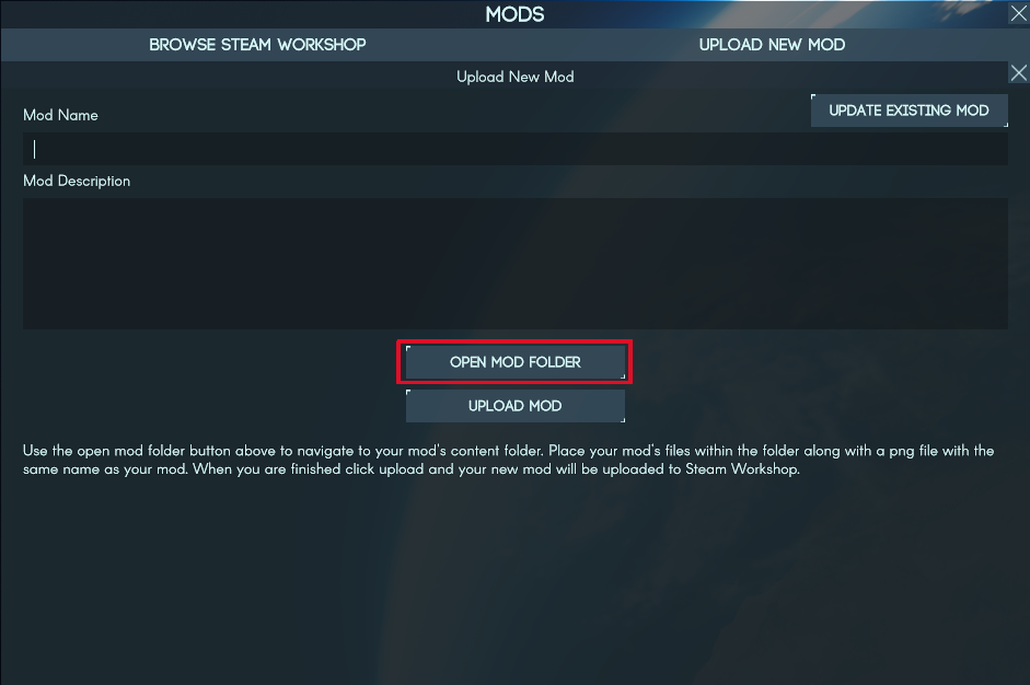 ti-mods/tutorials/Uploading and Updating Workshop Mod.md at main · TROYTRON/ti-mods · GitHub