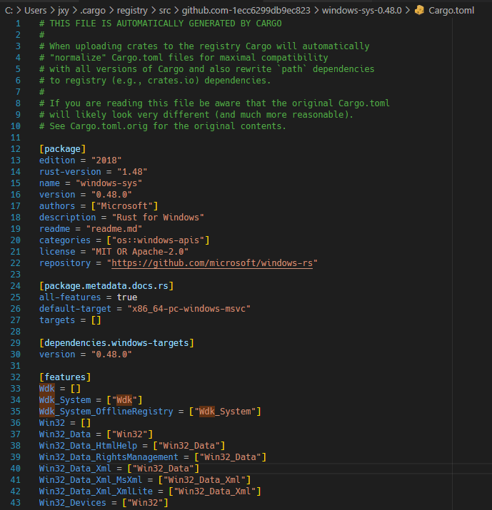 Wdk_Foundation missing from 0.48.0 crate · Issue #2455 · microsoft/windows-rs · GitHub