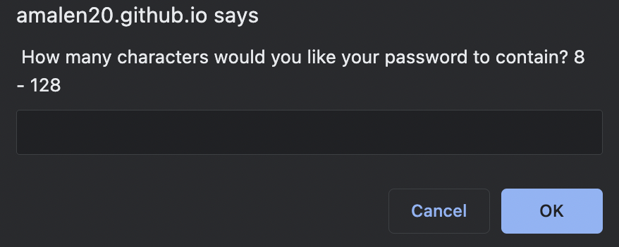 GitHub - AmalEN20/Password-Generator: Use my online password generator to instantly create a ...
