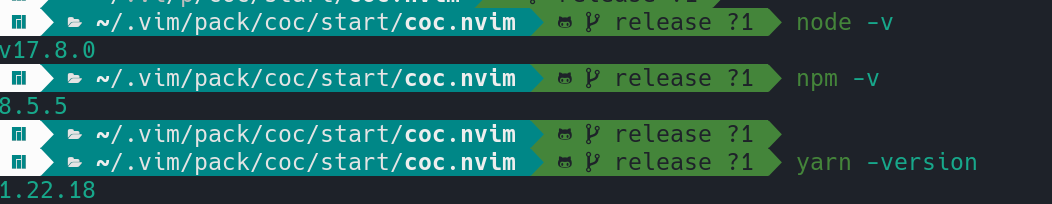 [coc.nvim] build/index.js not found, please install dependencies and compile coc.nvim by: yarn ...