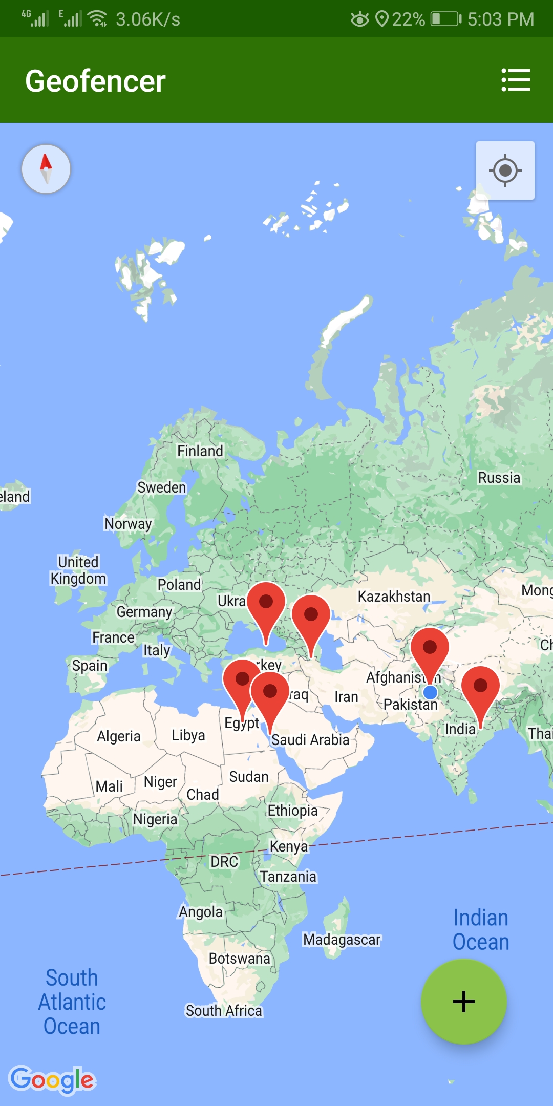 GitHub - DullArtist/Geofencing-App: Simple Geofencing app to create and monitor the geofences ...