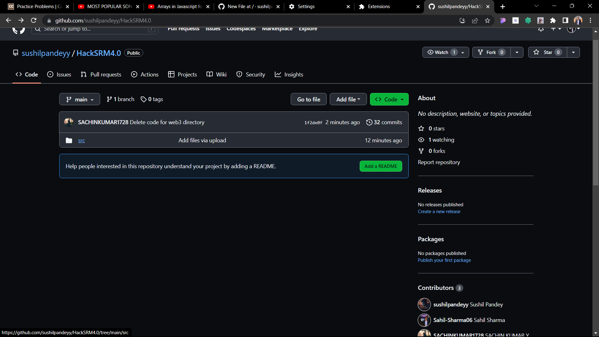 GitHub - sushilpandeyy/HackSRM4.0: "Diss-tract" 🎯, created during HACKSRM4.0 🚀, is a winning ...