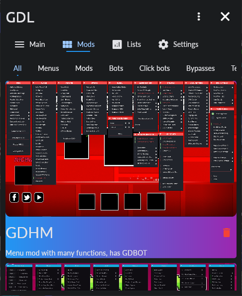 GitHub - N1C1N1/GDL: The geyometry dash launcher