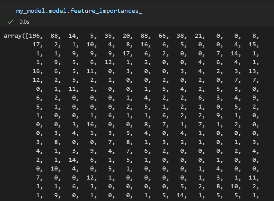 I can't see the importances of my variables · Issue #1670 · unit8co/darts · GitHub