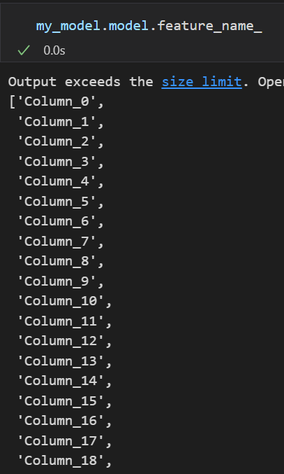 I can't see the importances of my variables · Issue #1670 · unit8co/darts · GitHub