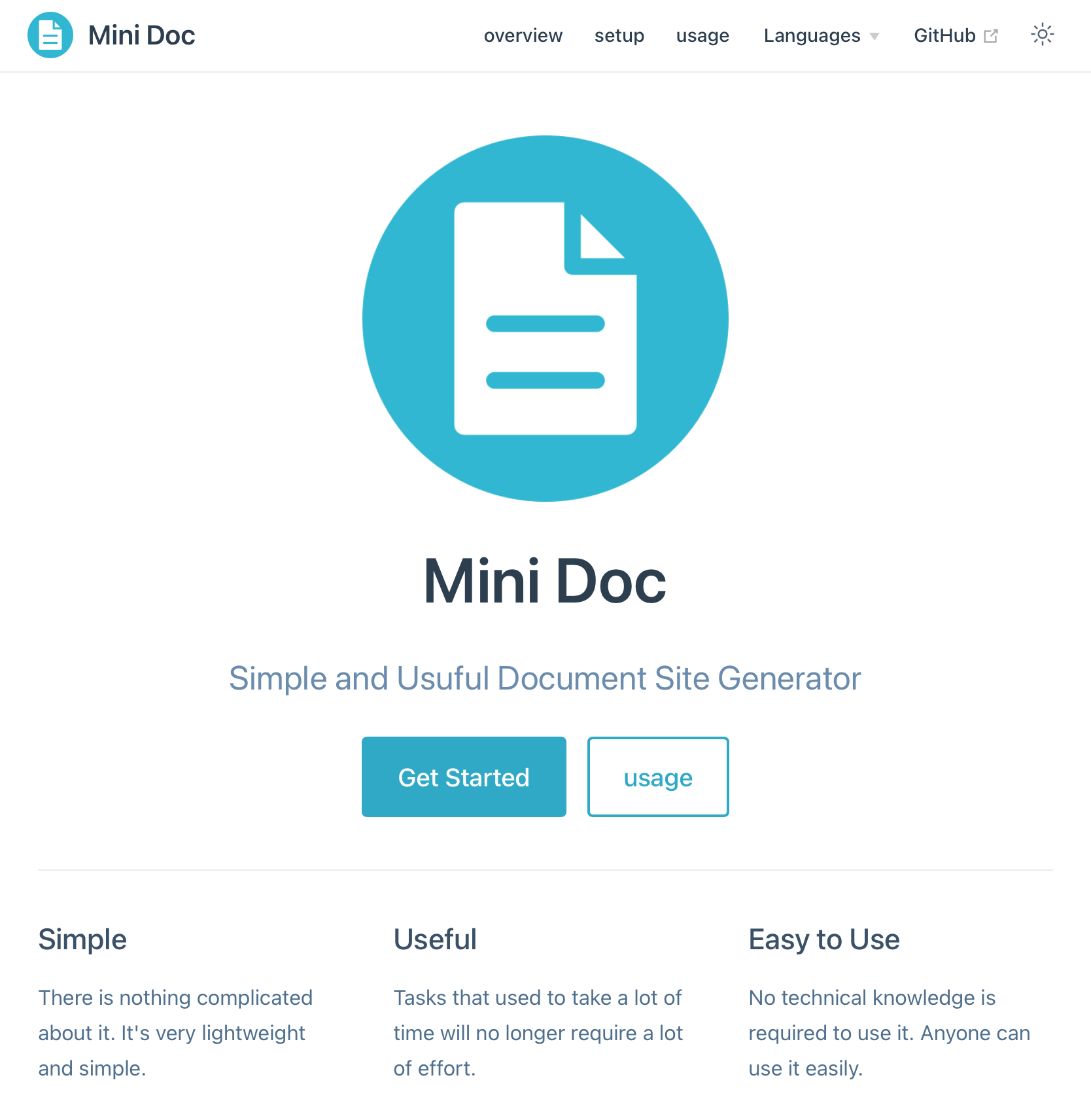 GitHub - ontheroadjp/Mini-Doc: Static site generator for documents, based on vuepress.