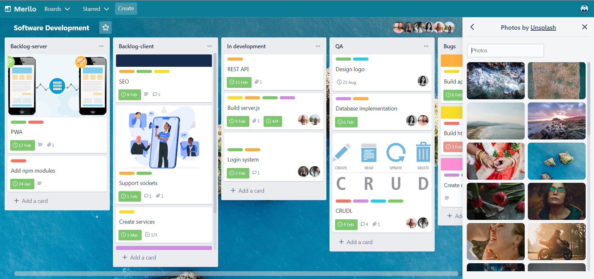 GitHub - BatelKat96/Merllo: Pixel perfect, E2E clone of Trello (React + Node.js)