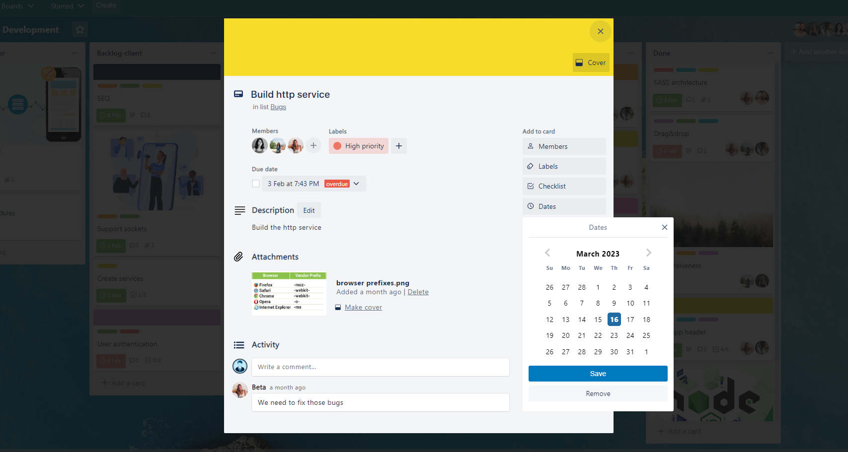 GitHub - BatelKat96/Merllo: Pixel perfect, E2E clone of Trello (React + Node.js)