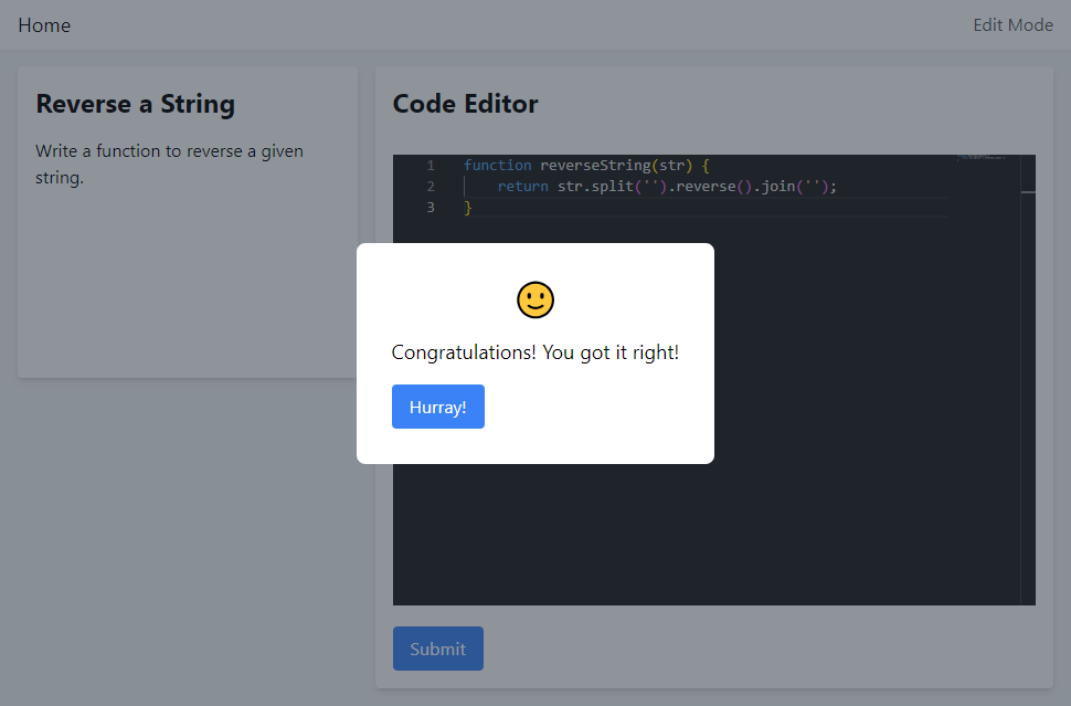 GitHub - Drorka/code-app: Collaboratively edit code blocks with your peers in real-time! Submit ...