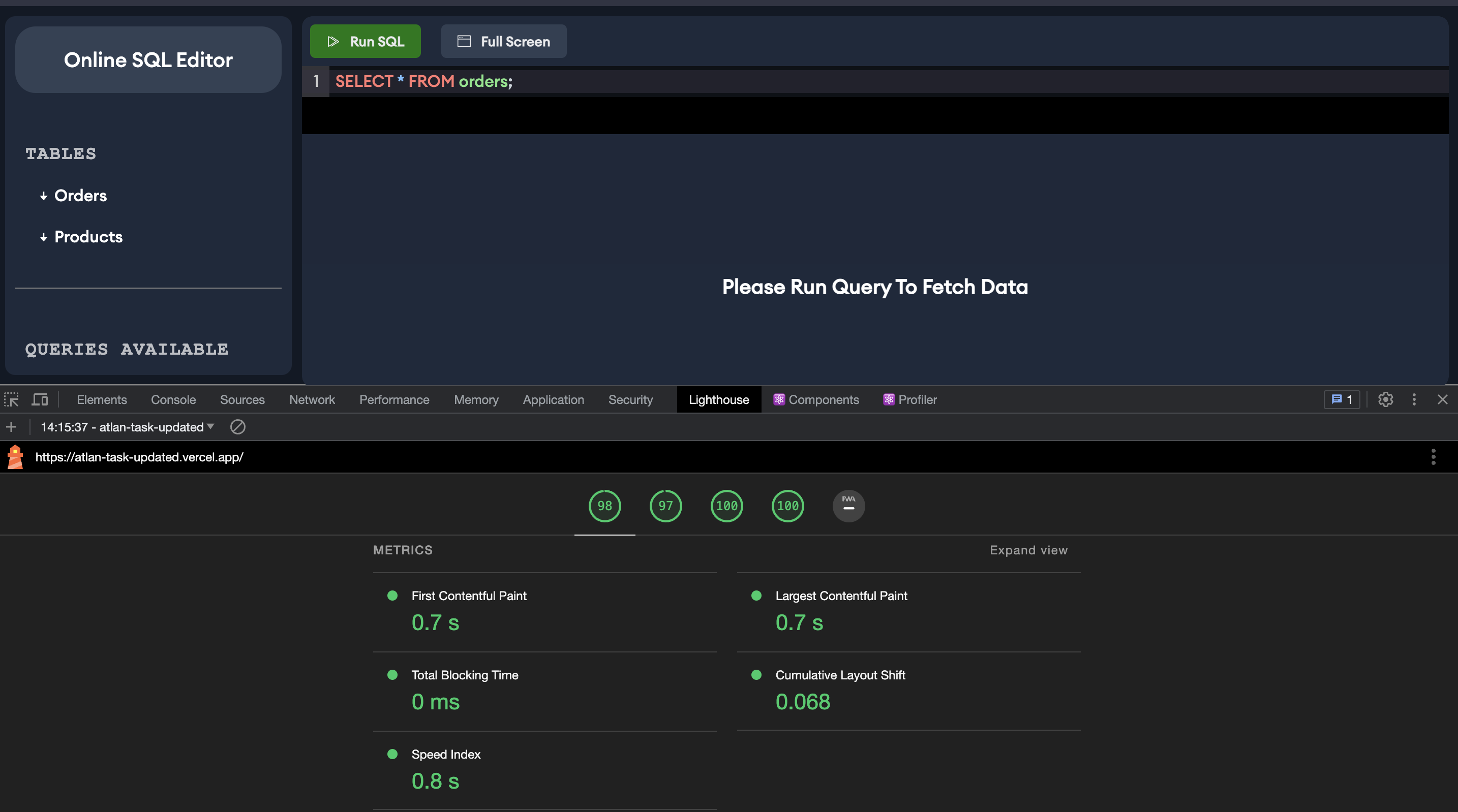 GitHub - shreyT19/SQL-Editor