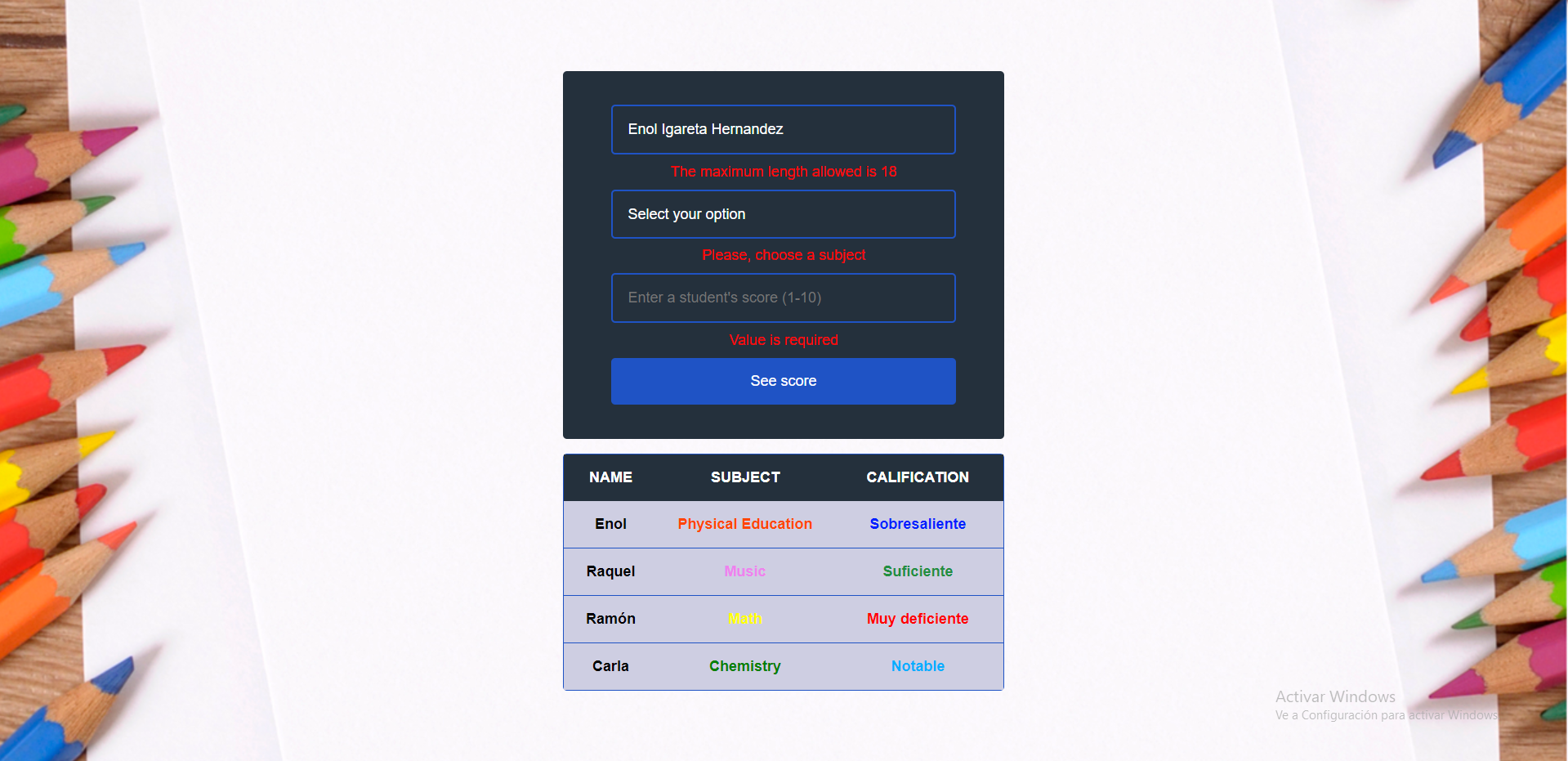 GitHub - EnolCode/school-grades: This project is a converter in which to indicate a numerical ...