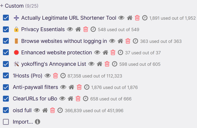 GitHub - yokoffing/filterlists: Collection of filters to fill in the gaps