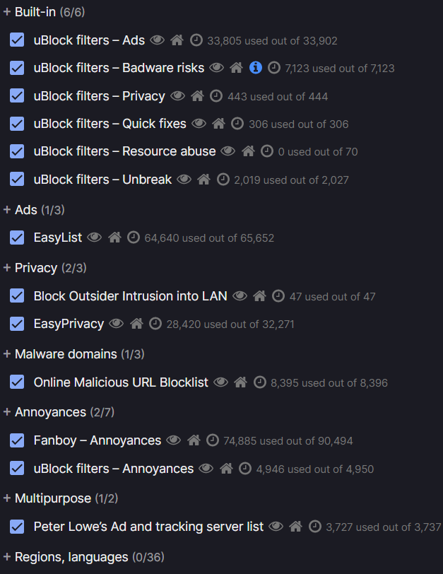 GitHub - yokoffing/filterlists: Collection of filters to fill in the gaps
