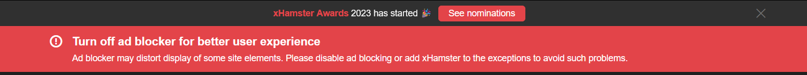 xhamster anti-adblock notice (NSFW) · Issue #17510 · easylist/easylist · GitHub