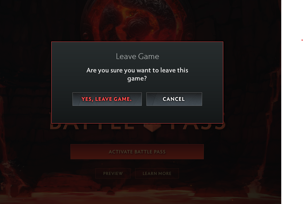 cant leave game after a match · Issue #4408 · ValveSoftware/Dota2-Gameplay · GitHub