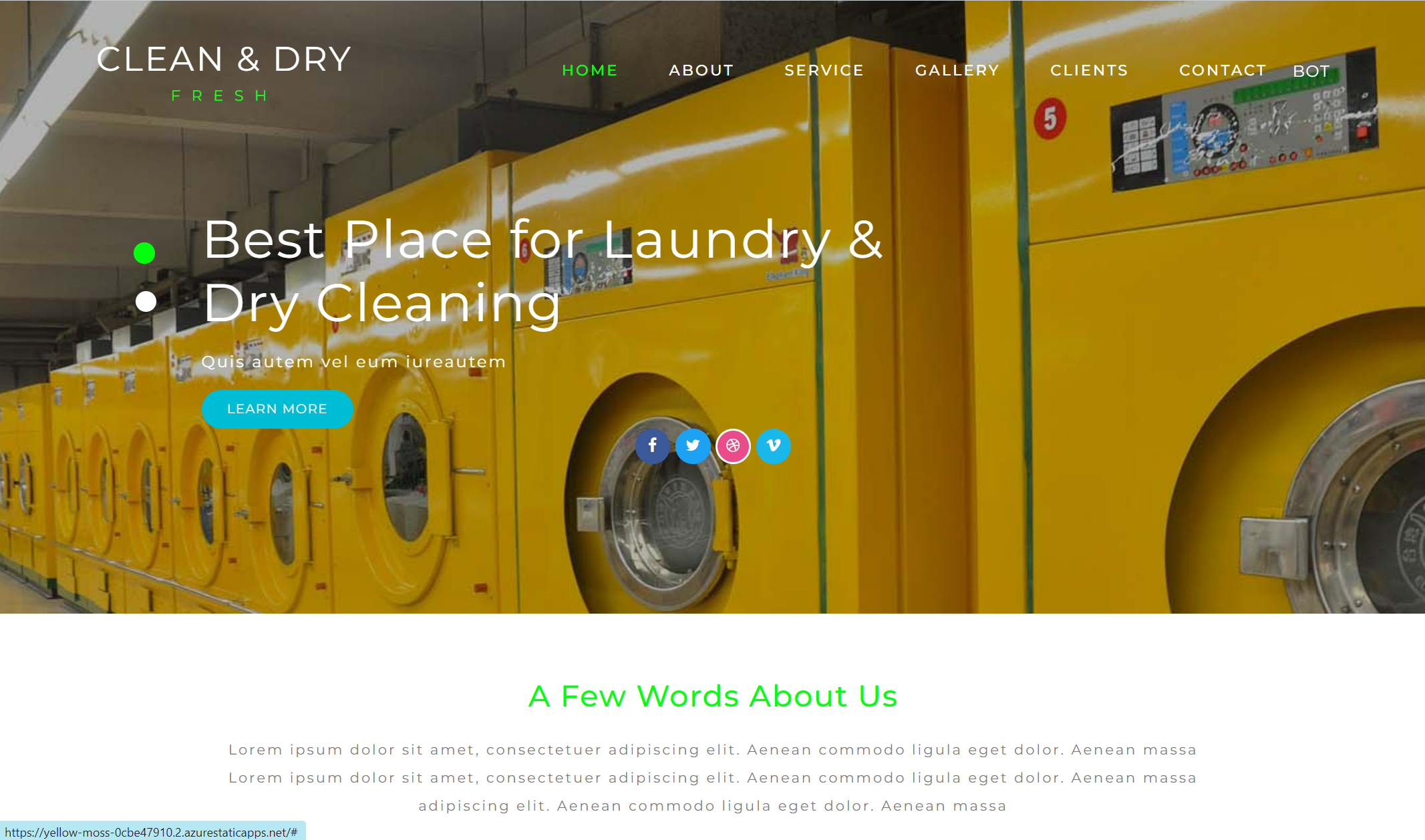 GitHub - vyshnaviganapa/clean-and-dry-laundry: for frt