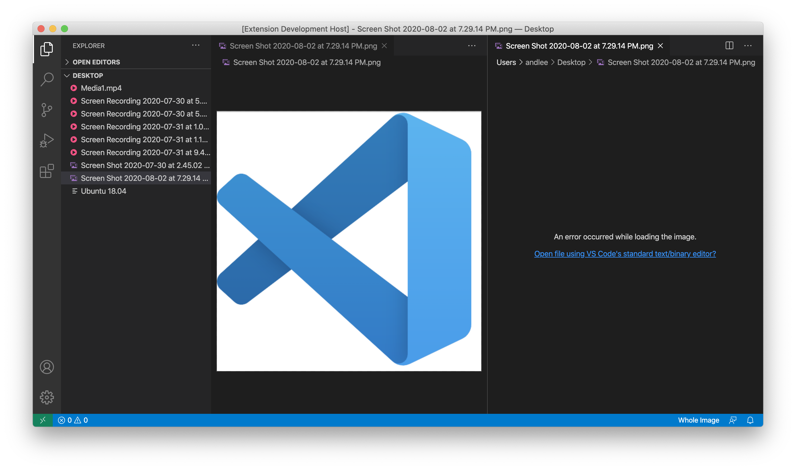 Image Data Returned From `filesystemprovider` Not Rendering · Issue 103807 · Microsoft Vscode