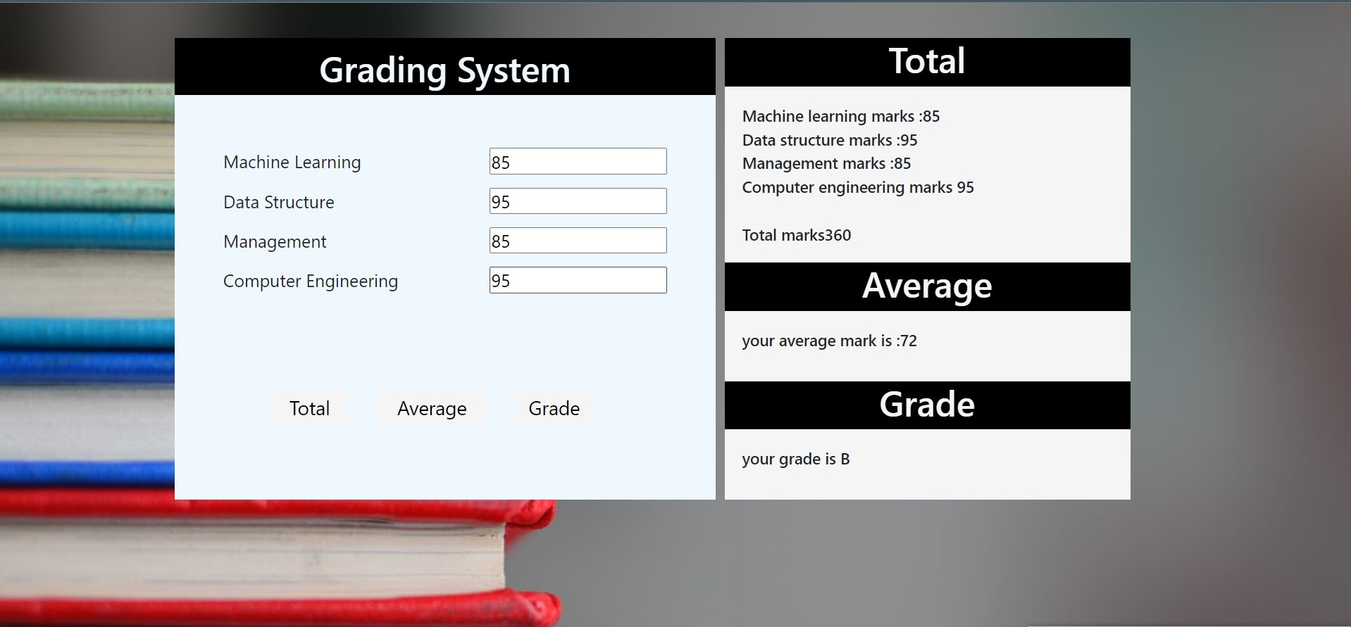 GitHub - Devansh0991/Calculator: Grade Calculator