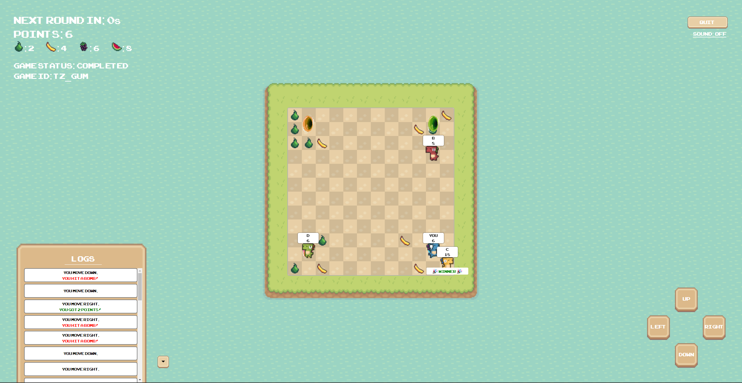 GitHub - dwarvesf/hunger-game