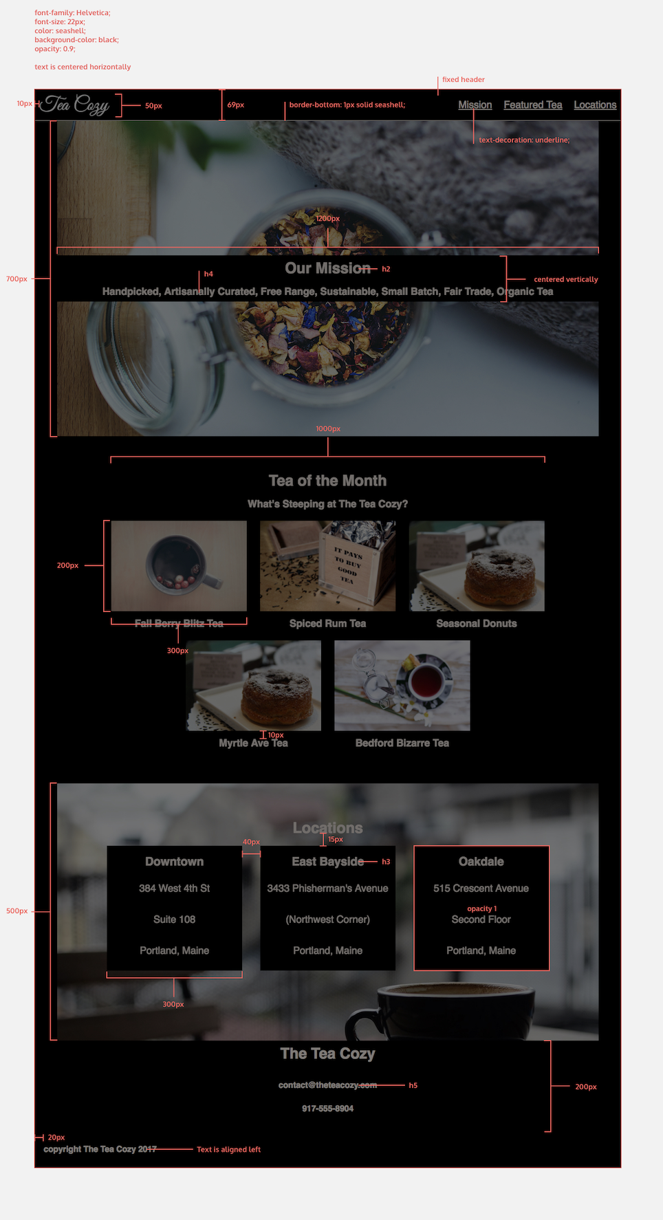 GitHub - mtapirina/mtapirina.github.io-tea-cozy-responsive: fictional ...