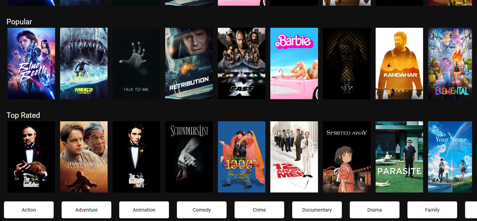 GitHub - kartikkaushik7497/Netflix-App: Creating a website using ...