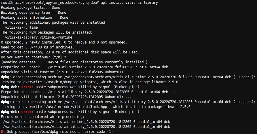 Xdputil command not found · Issue #1227 · Xilinx/Vitis-AI · GitHub