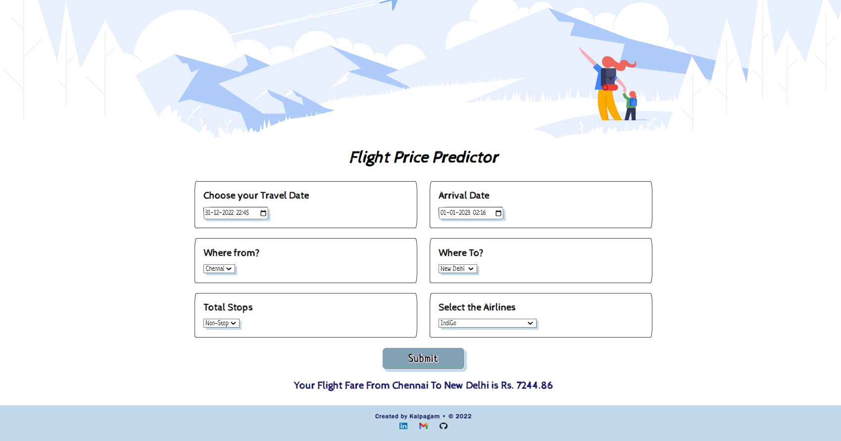 Github Kalpa Sflight Fare Prediction This End To End Ml Implementation Predicts Flight