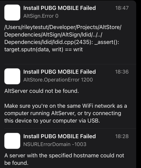 An error that was not included in the common errors occurred during installation · Issue #1190 ...