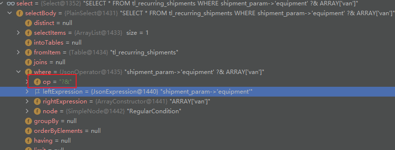 special character "?" support issues · Issue #1469 · JSQLParser/JSqlParser · GitHub