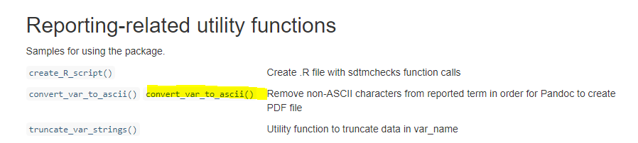 Function appears twice in the Reference · Issue #52 · pharmaverse/sdtmchecks · GitHub