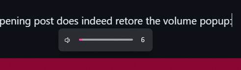 laptop screen indicators for Volume and Brightness missing since Win11 ...