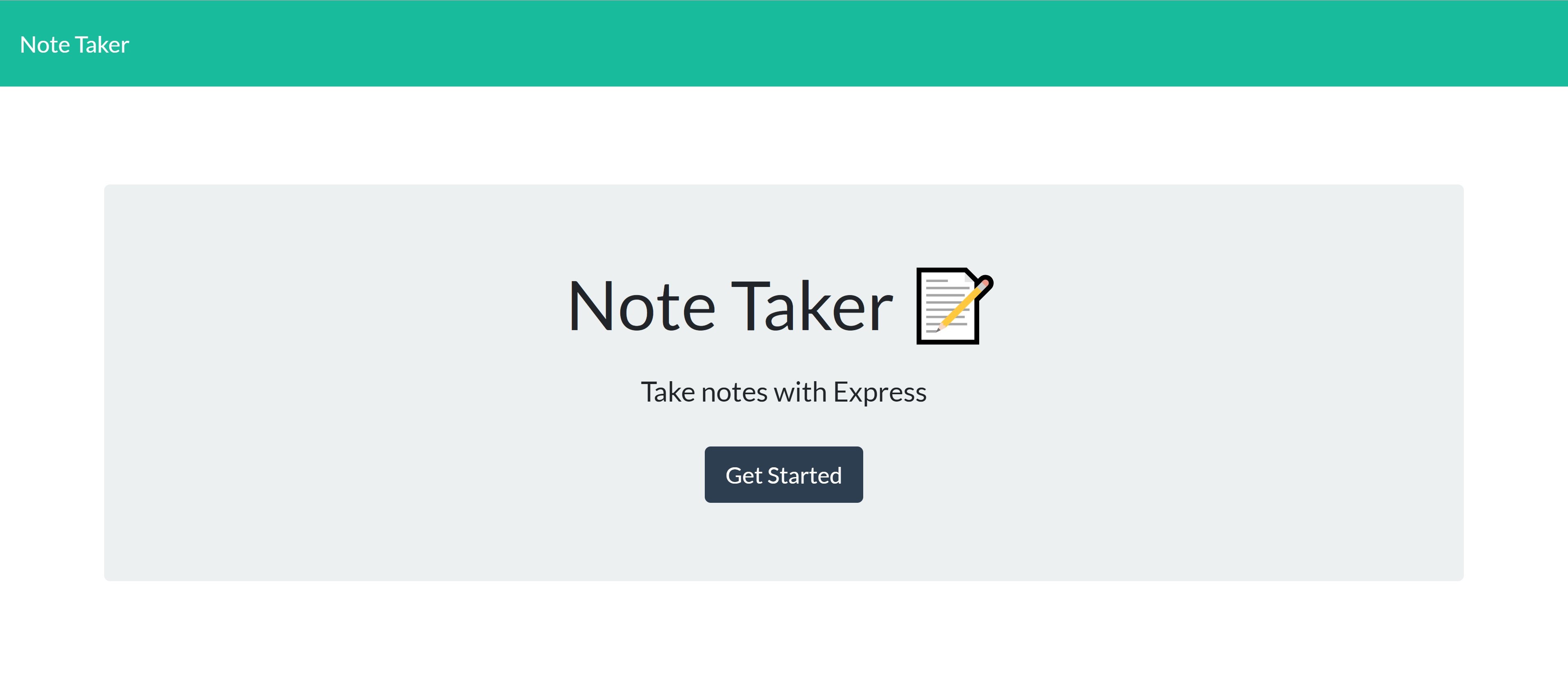 GitHub - CourtneyGoch/Noteable: Note taking app using Express.js