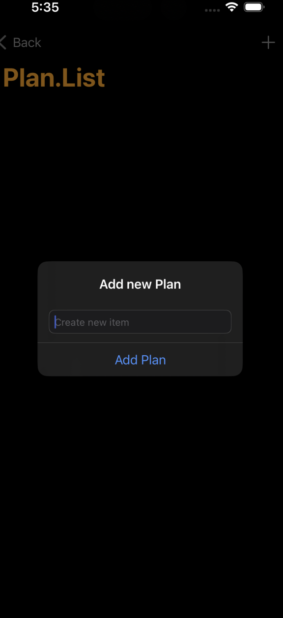 GitHub - tedsmith88/Plan.List: My first iOS app that works with Realm and has functionality like ...