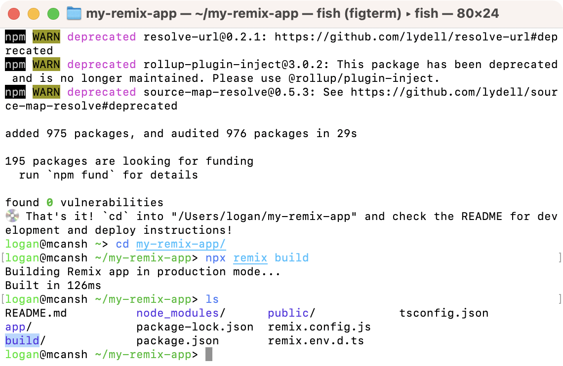 Remix Build Doesnt Create Build Folder And Remix Serve Build Fails · Issue 3682 · Remix Run