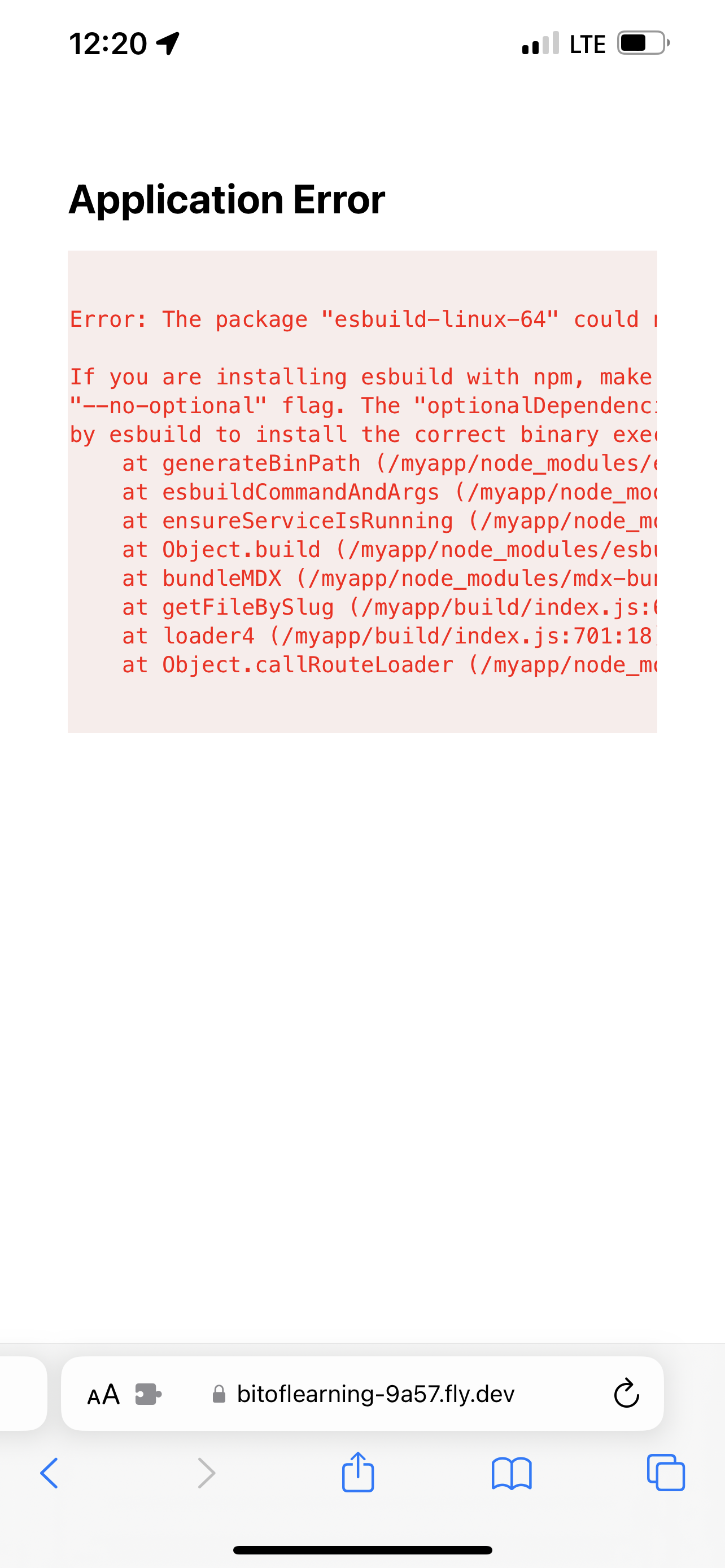 Deploy fly.io error, app runs fine locally · Issue #132 · remix-run/indie-stack · GitHub