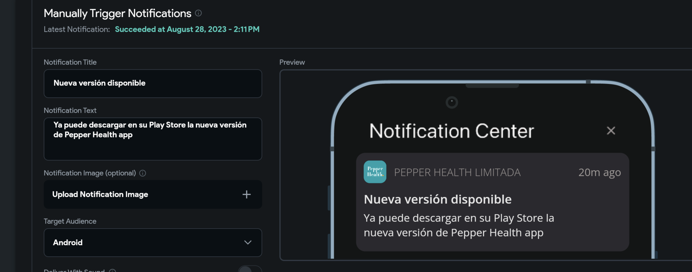 Push Notification For Android Users Are Sent To Ios Users · Issue 1375 · Flutterflow