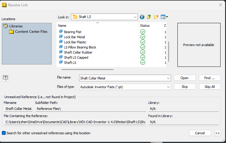 New Metal Collars · Issue #6 · VEX-CAD/VEX-CAD-Inventor · GitHub