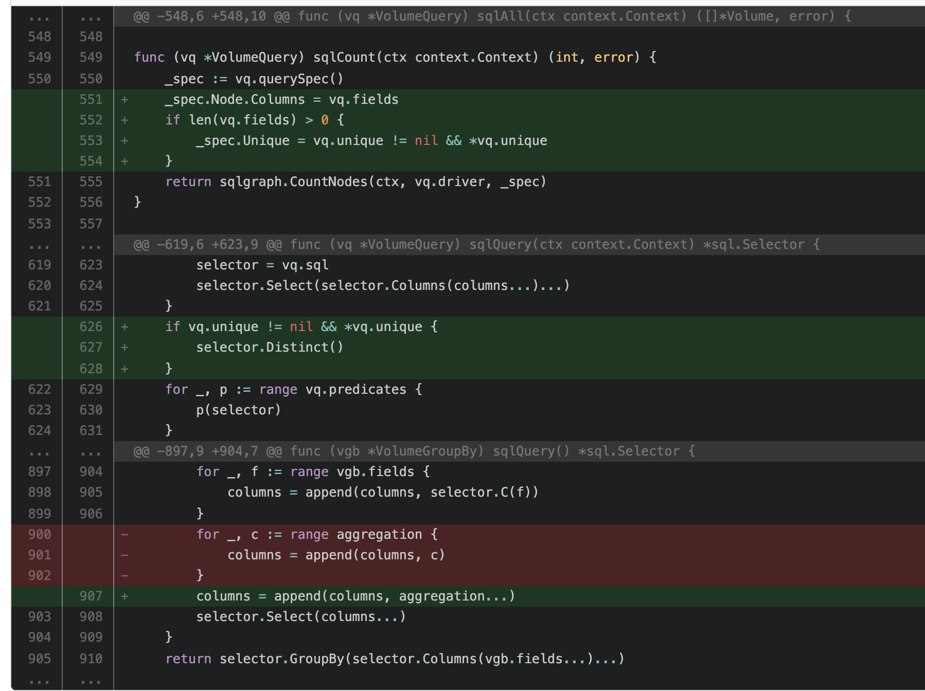 Count has a different behavior in 0.10.0 · Issue #2298 · ent/ent · GitHub