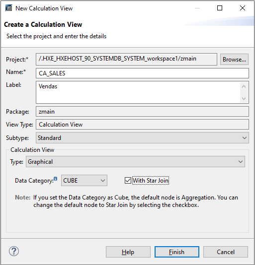 HANA: Calculation View - vcd94xt10z/sap GitHub Wiki
