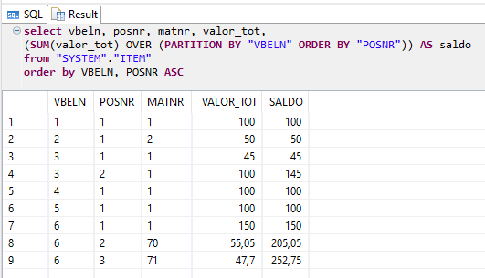 HANA: Como calcular saldo numa calculation view - vcd94xt10z/sap GitHub Wiki