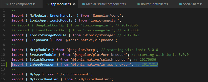 Cannot find module "ionic-native" · Issue #2197 · danielsogl/awesome-cordova-plugins · GitHub