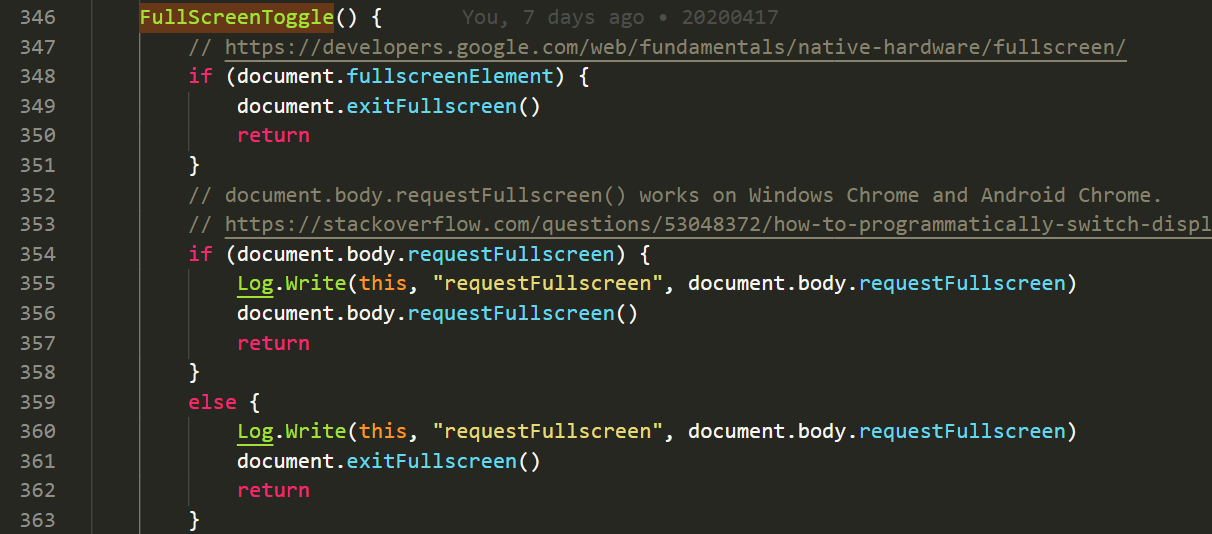 Failed To Execute Requestfullscreen On Element Api Can Only Be