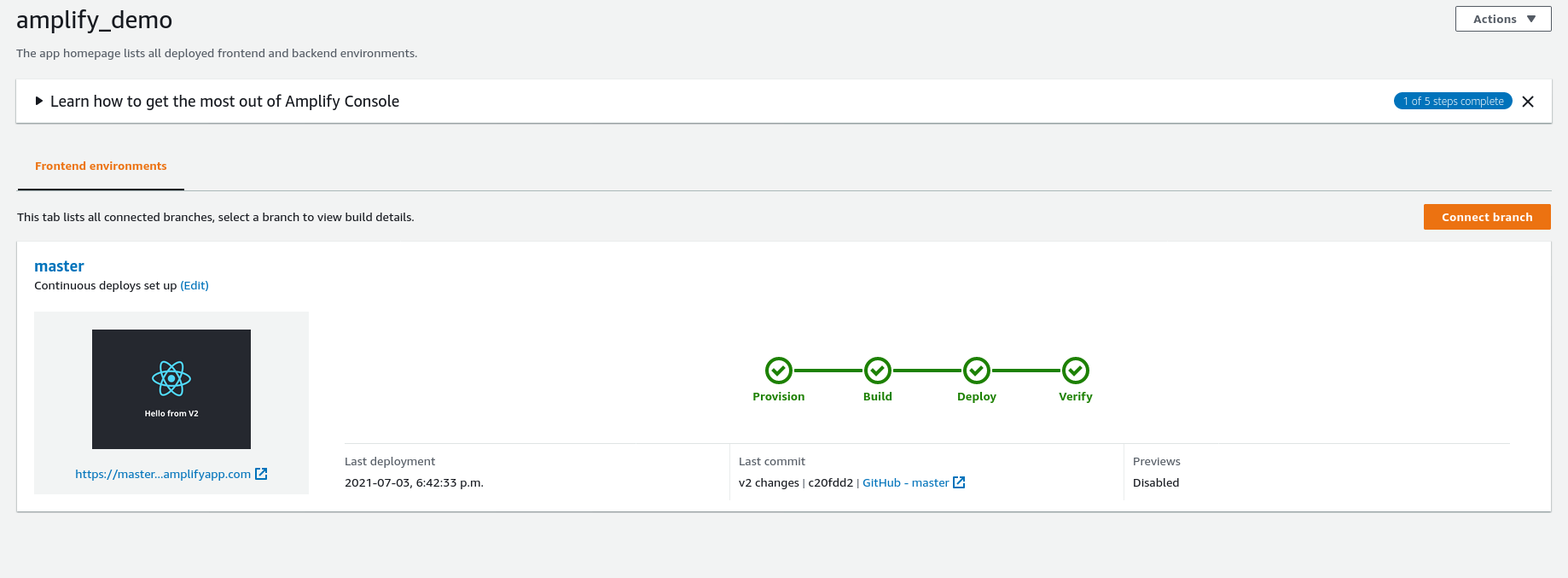 Backend Environments Tab Not Appearing · Issue 2029 · Aws Amplify Amplify Hosting · Github