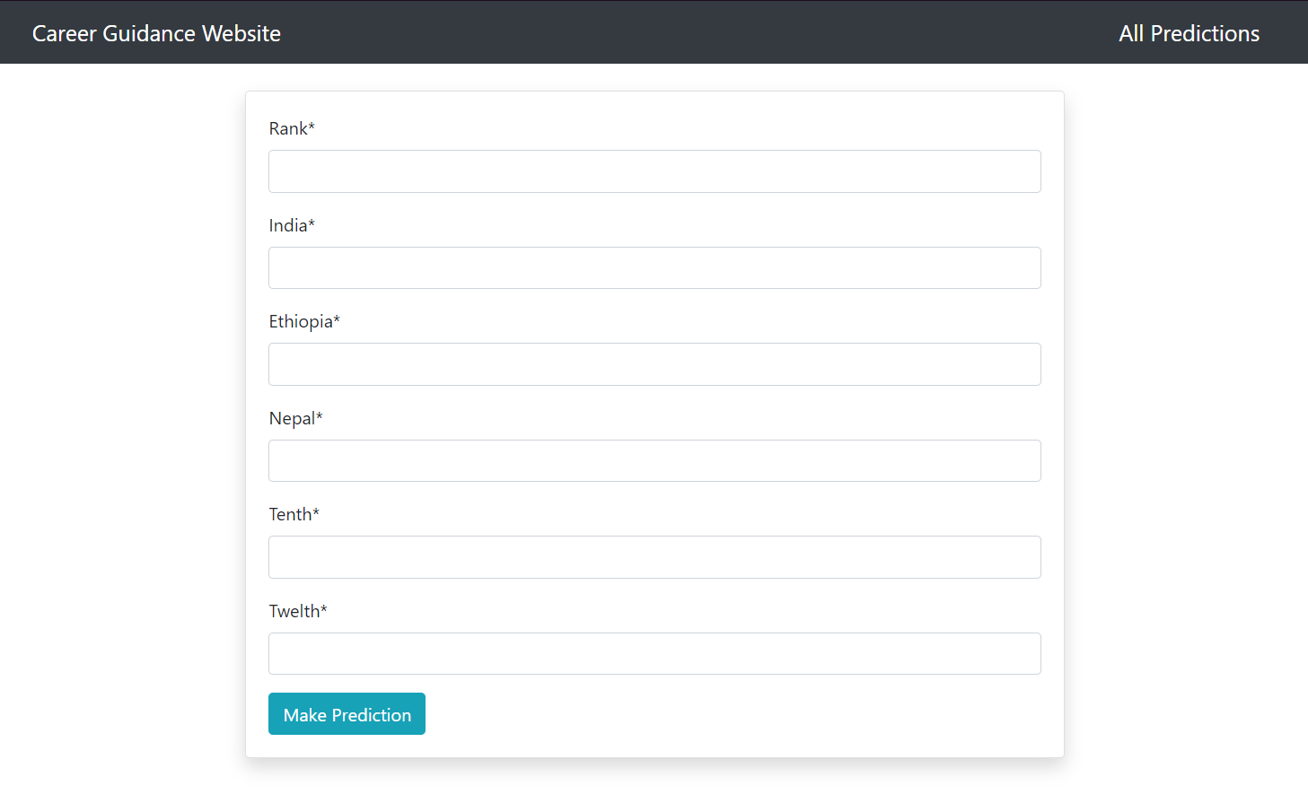 GitHub - vishnuvik/Career-Guidance-Application: This app helps the ...