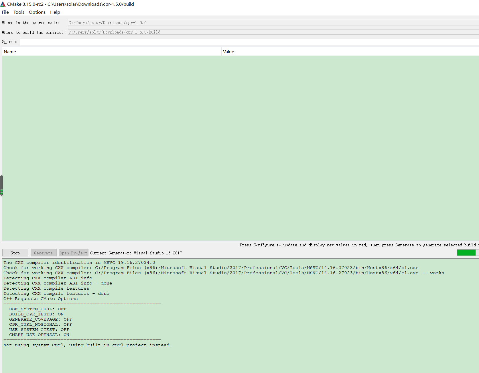 Cmake Stucked Here · Issue 406 · Libcpr Cpr · Github