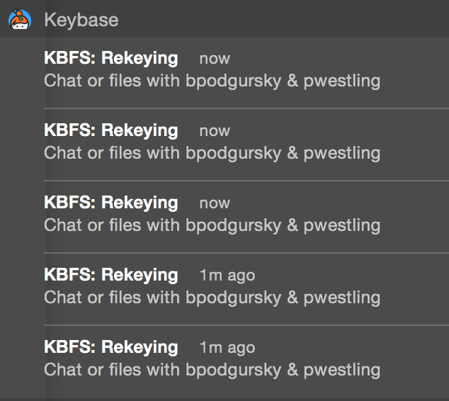 Keybase appears to hang/panic when rekeying shared private folder with conflicts · Issue #8188 ...