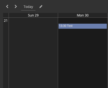 Shared calendar views in week mode have different UI elements · Issue ...