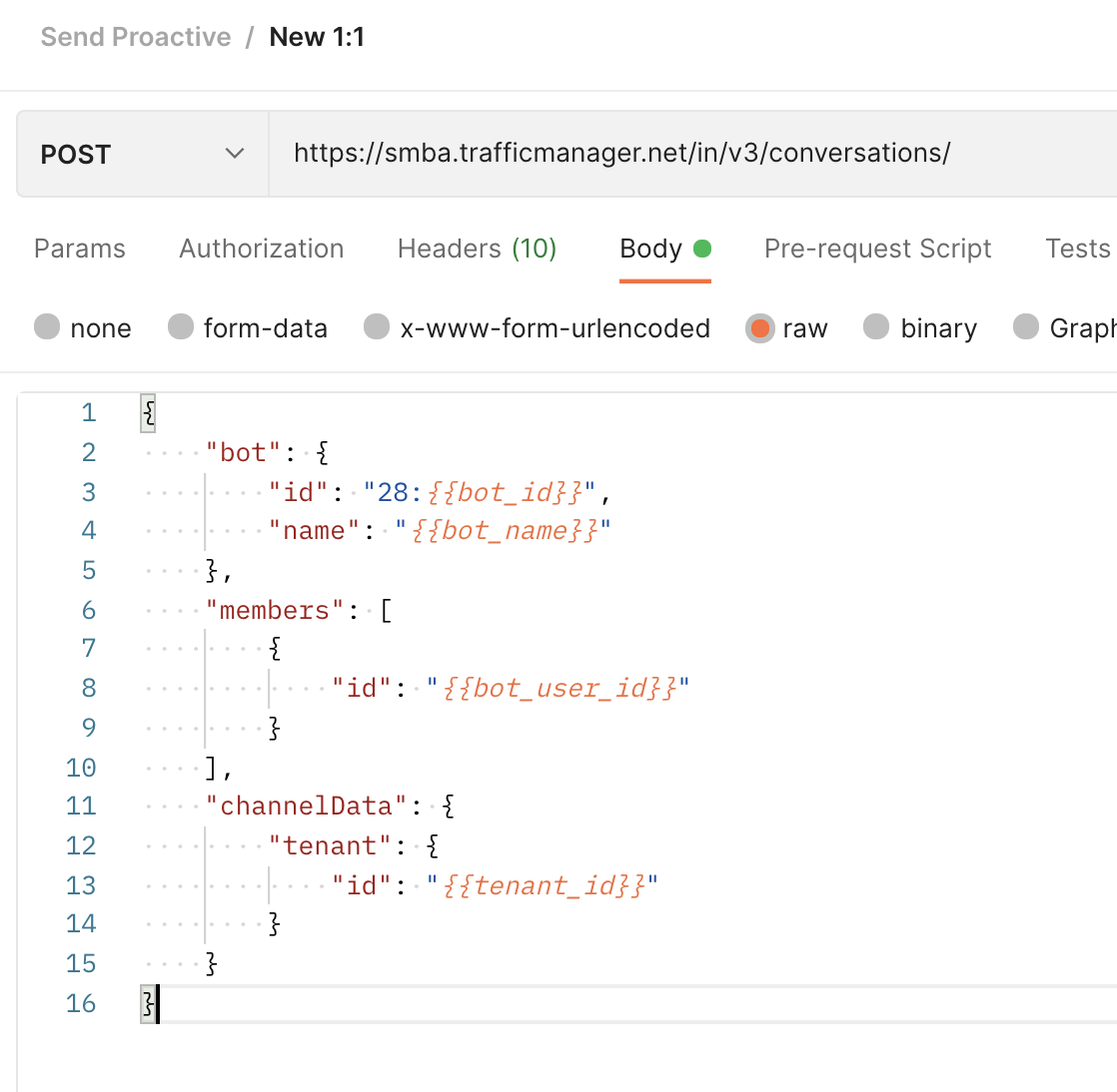Unable to send proactive personal chat messages to existing chats ...